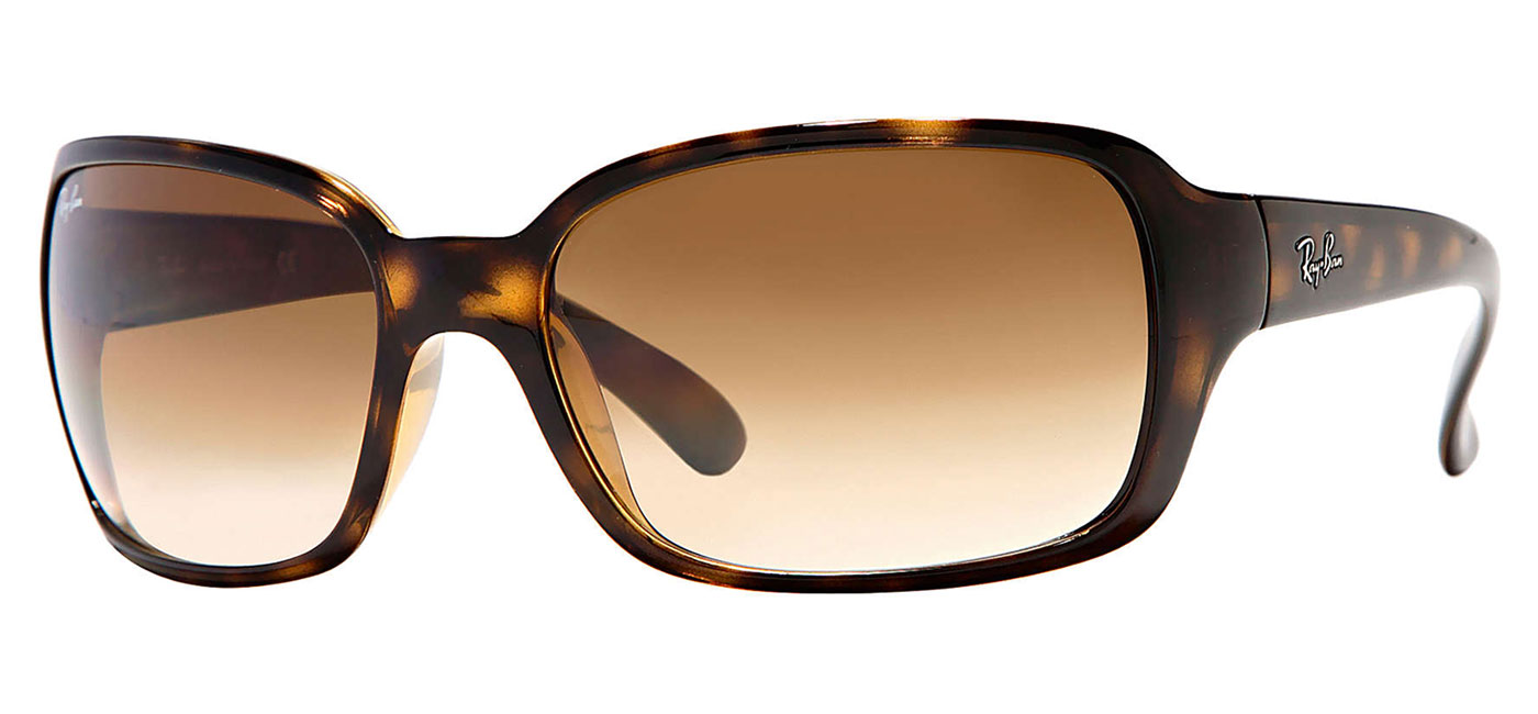 Ray-Ban RB4068 Sunglasses - Light Havana / Brown Gradient - Tortoise+Black