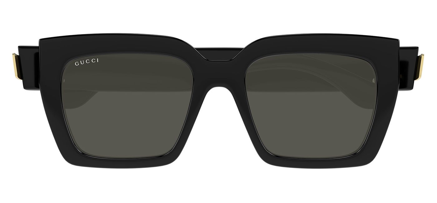Gucci GG1689S Sunglasses - Black / Grey - Tortoise+Black