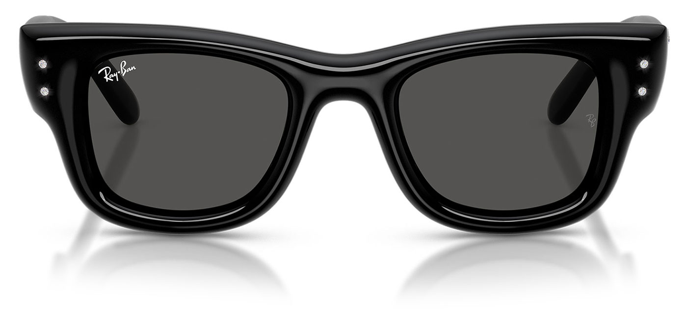 Ray-Ban RB4940B Wayfarer Puffer Crystal Edition Sunglasses - Black ...